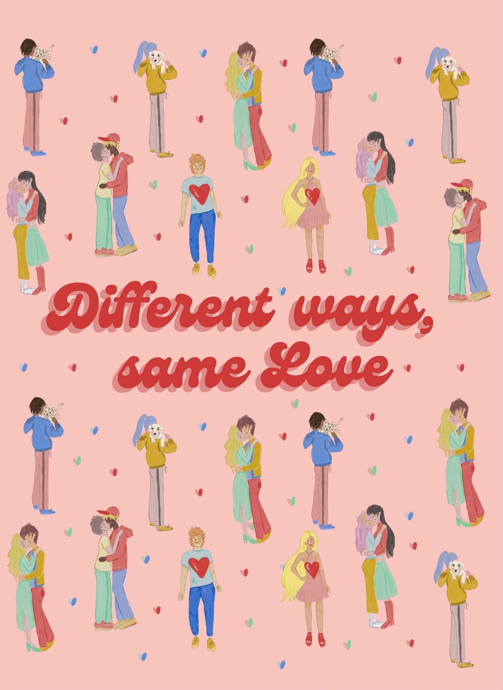 Different ways, same love lgtbiq+ - Diva Ilustrada